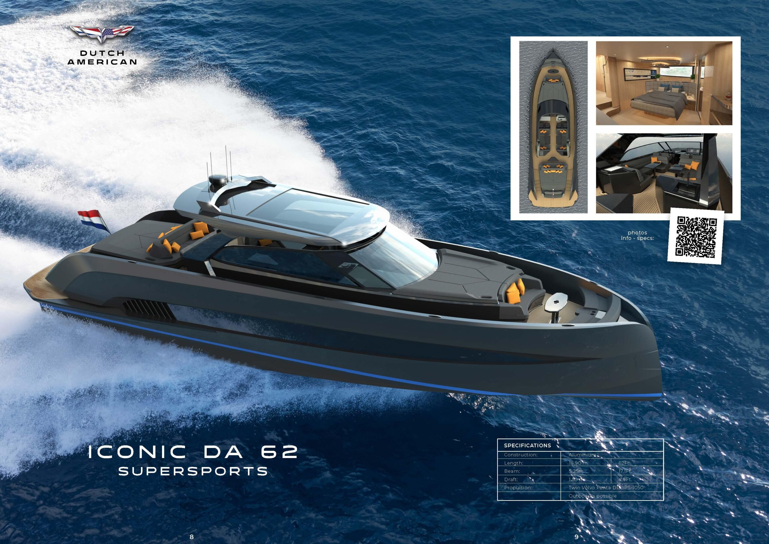 2025 Dutch American 62 Super Sport - FLY Yachts