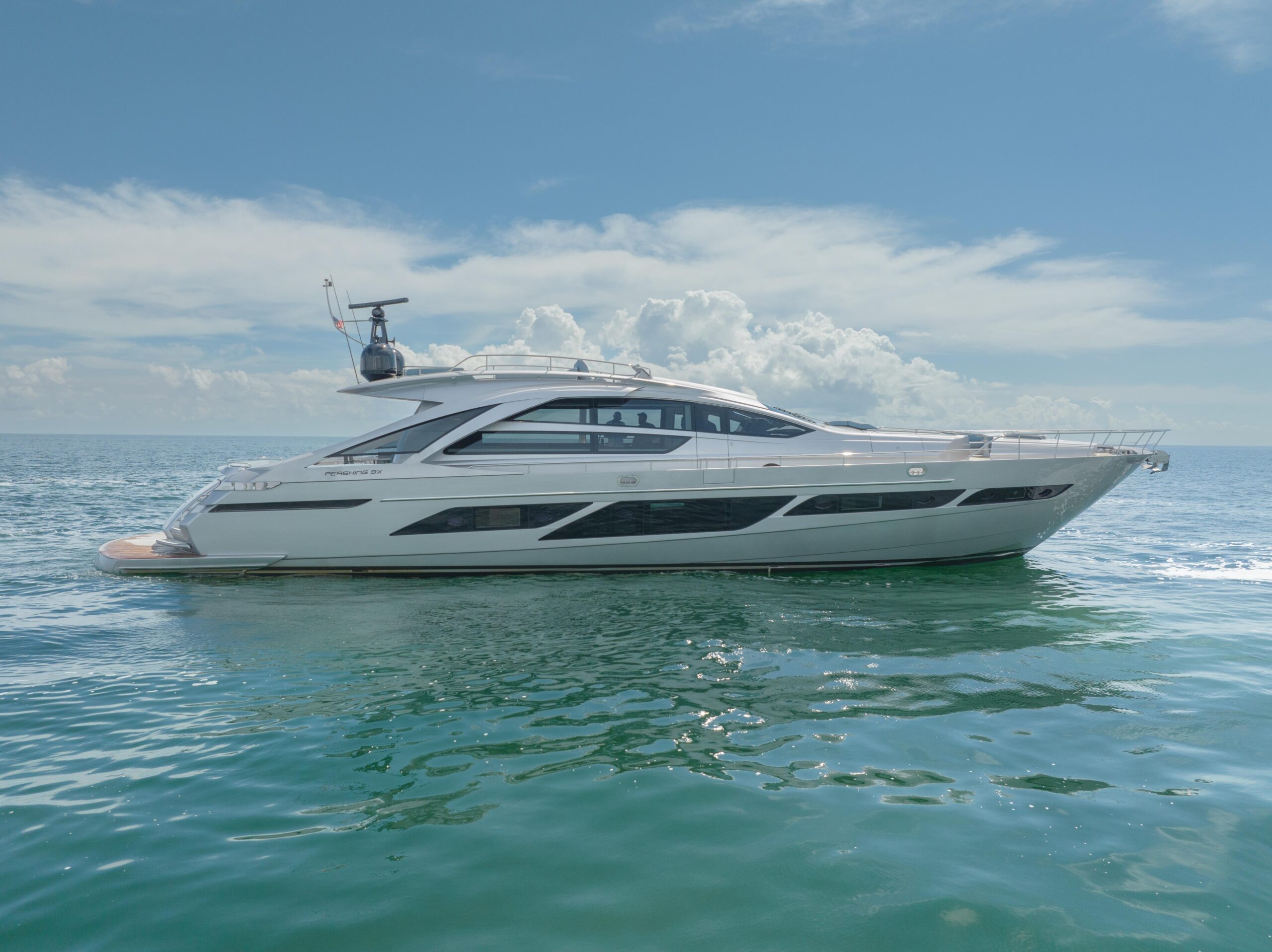 Pershing 9X Review – Full Specs, Performance, and Features Explained - FLY Yachts